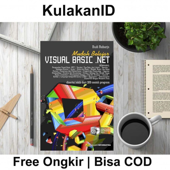 Jual Deepublish - Buku MUDAH BELAJAR VISUAL BASIC NET - Budi Raharjo | Shopee Indonesia