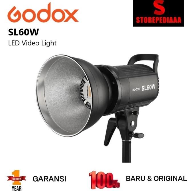 Jual Godox SL60W SL Series Video Light White LED SL60 SL-60W SL60-W ...