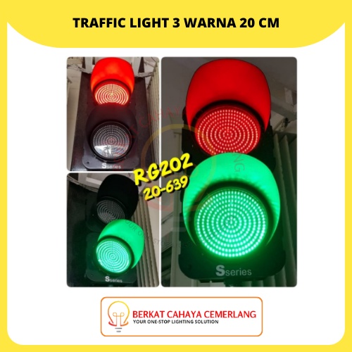 Jual Lampu Lalu Lintas Traffic Light LED S SERIES 20 cm | Shopee Indonesia