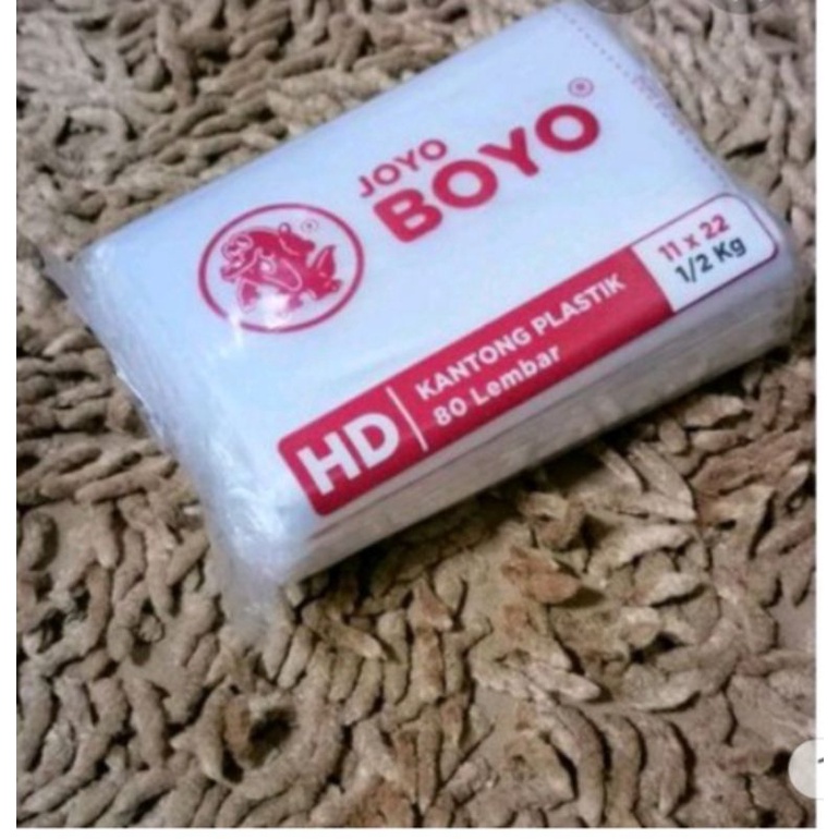 Jual Kantong Plastik HD Joyo Boyo Murah 12+24 (1/2 Kg) | Shopee Indonesia