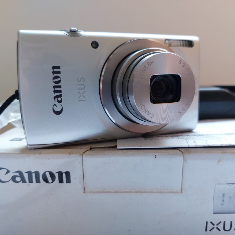 Jual Canon IXUS 175 Silver second FULLSET | Shopee Indonesia