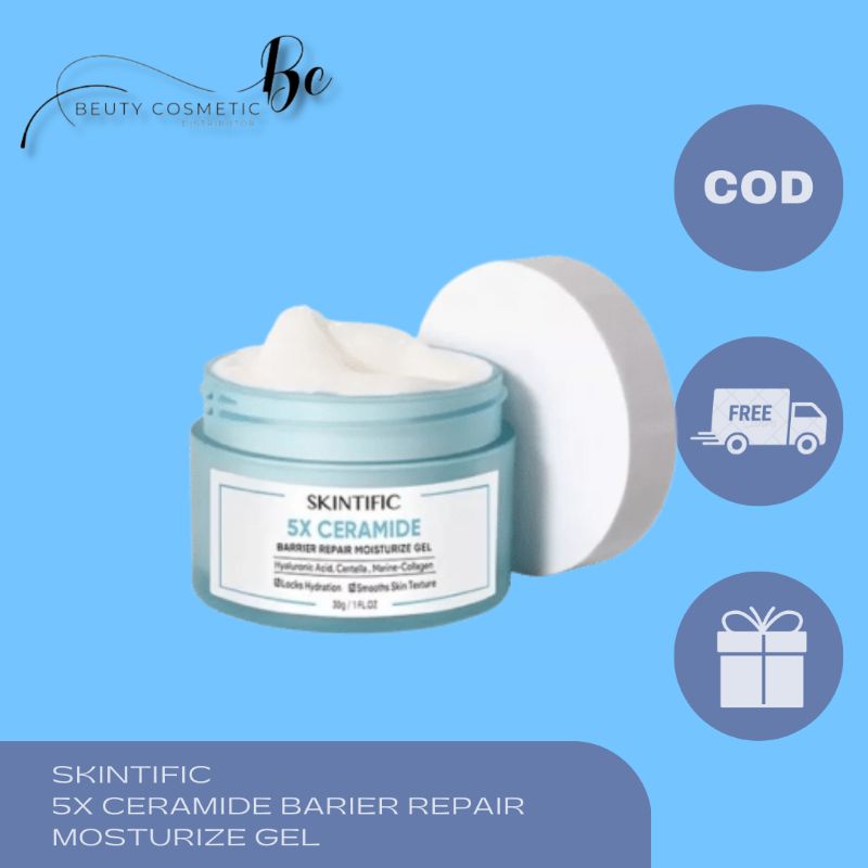 Jual Skintific 5X Ceramide Skin Barrier - Barrier Repair Moisturize Gel ...