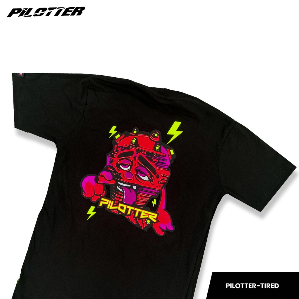 Jual KAOS PILOTER TIRED ORIGINAL FREE STIKER KAOS RACING KAOS MESIN ...