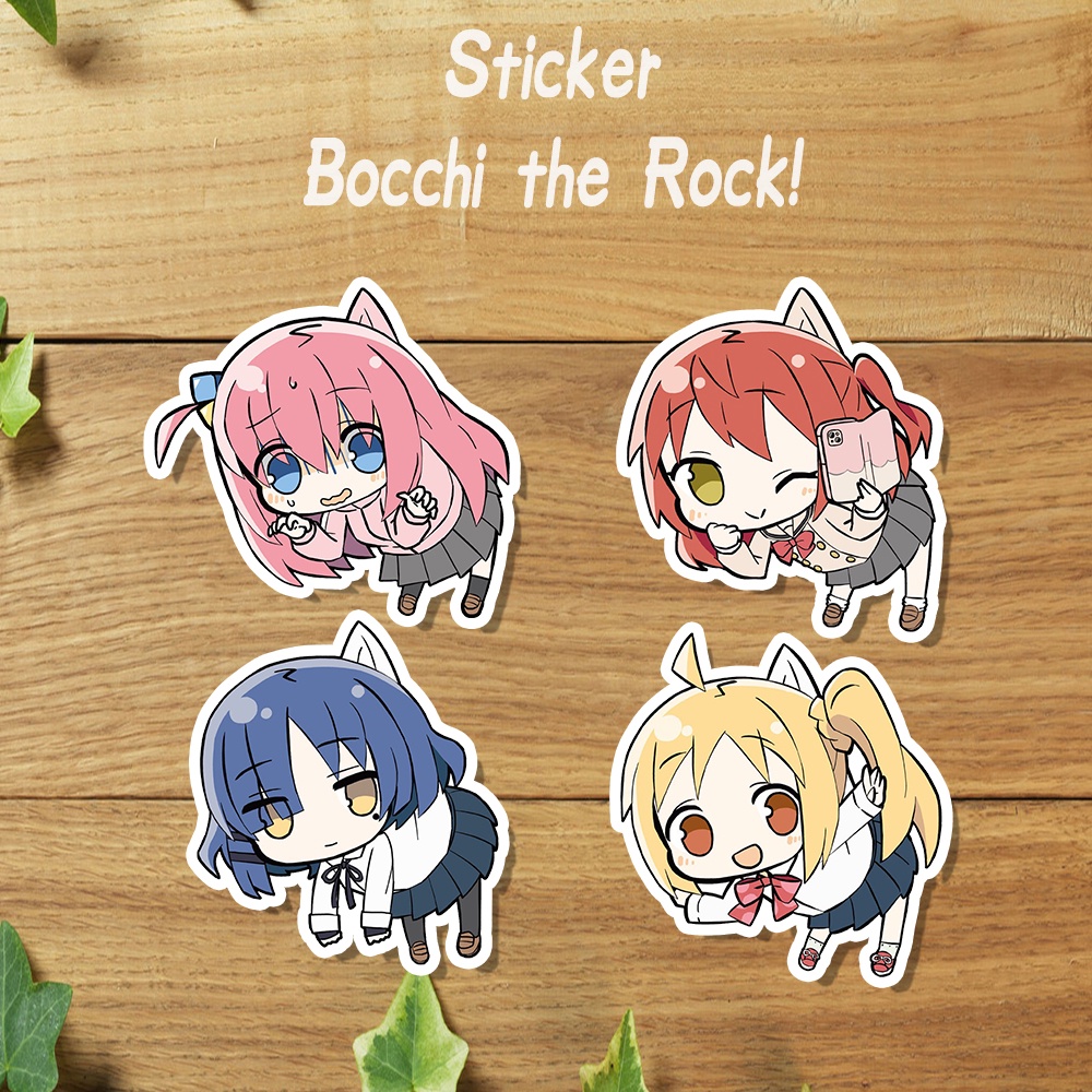 Jual Sticker Anime Bocchi the Rock! / Stiker Pack Bocchi Ryou Nijika ...
