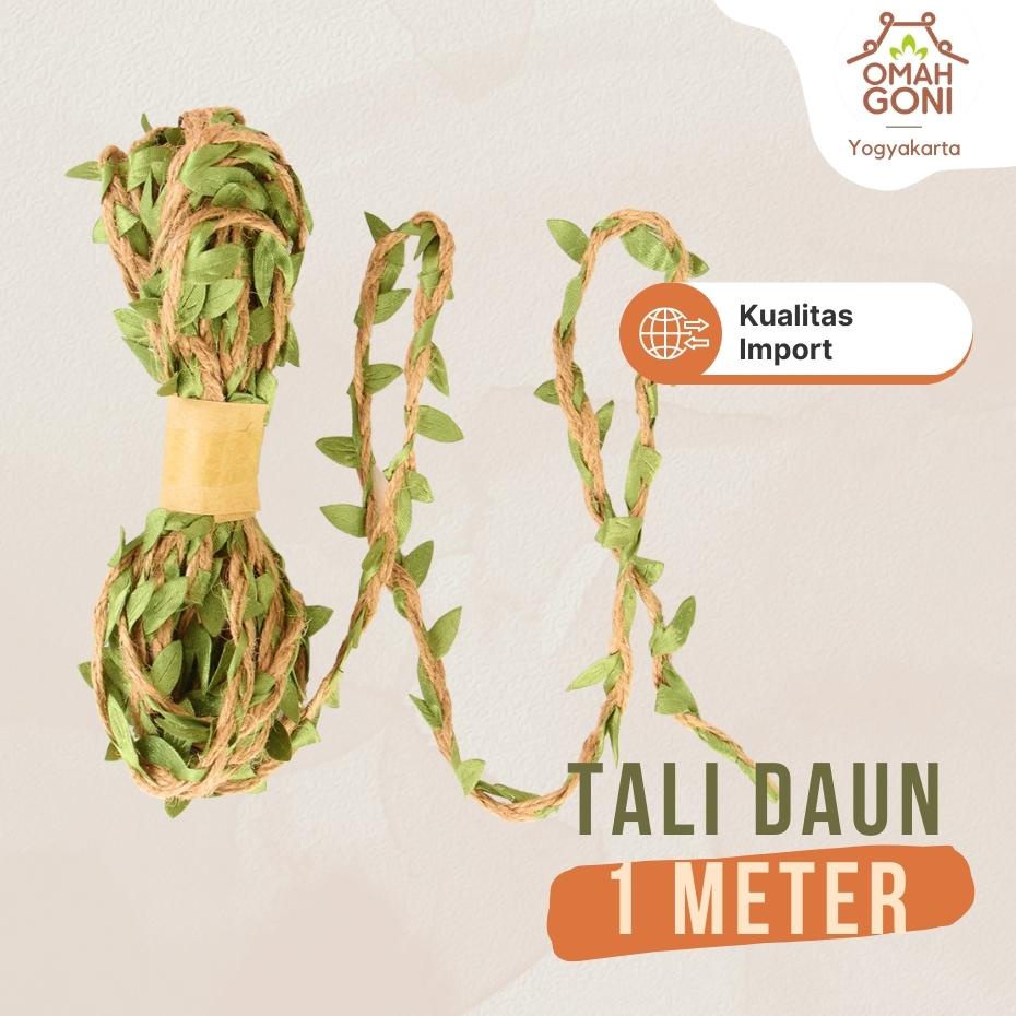 Jual Tali Goni Daun Impor 1 Meter - Burlap Leaf Rope - DIY Craft - Tali ...