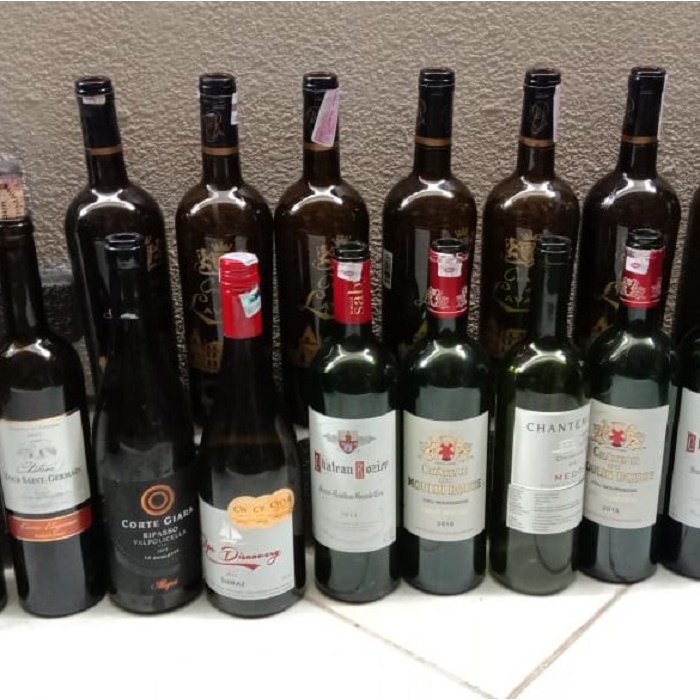Jual botol wine bekas bagus botol kosong TERMURAH DAN BERKELAS | Shopee ...