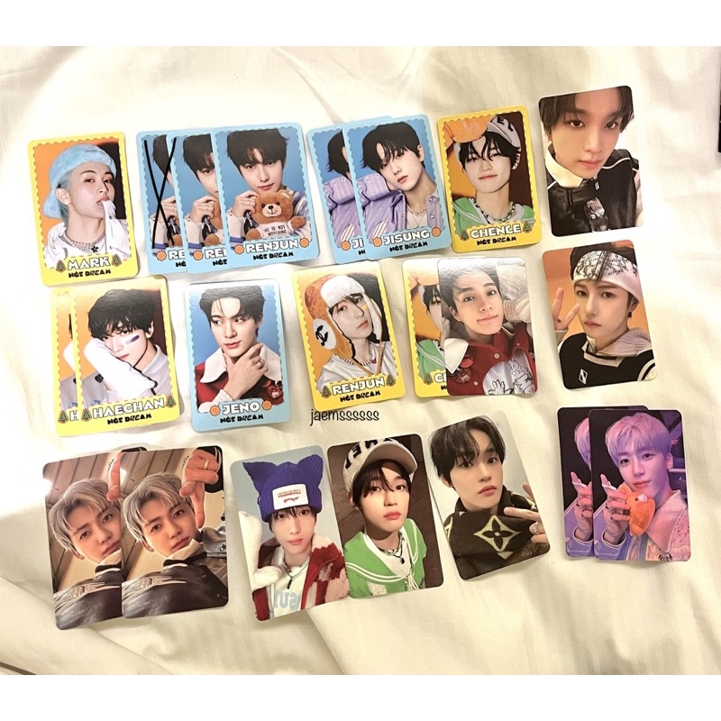 Jual wts nct dream candy tc trading card unsealed mark renjun haechan ...