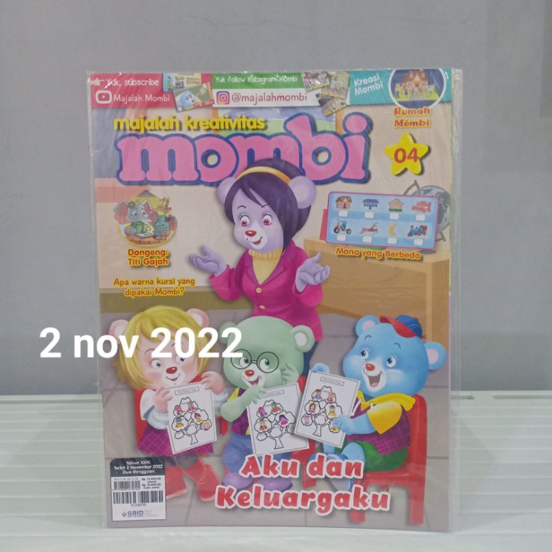Jual majalah mombi edisi 2 November 2022 | Shopee Indonesia