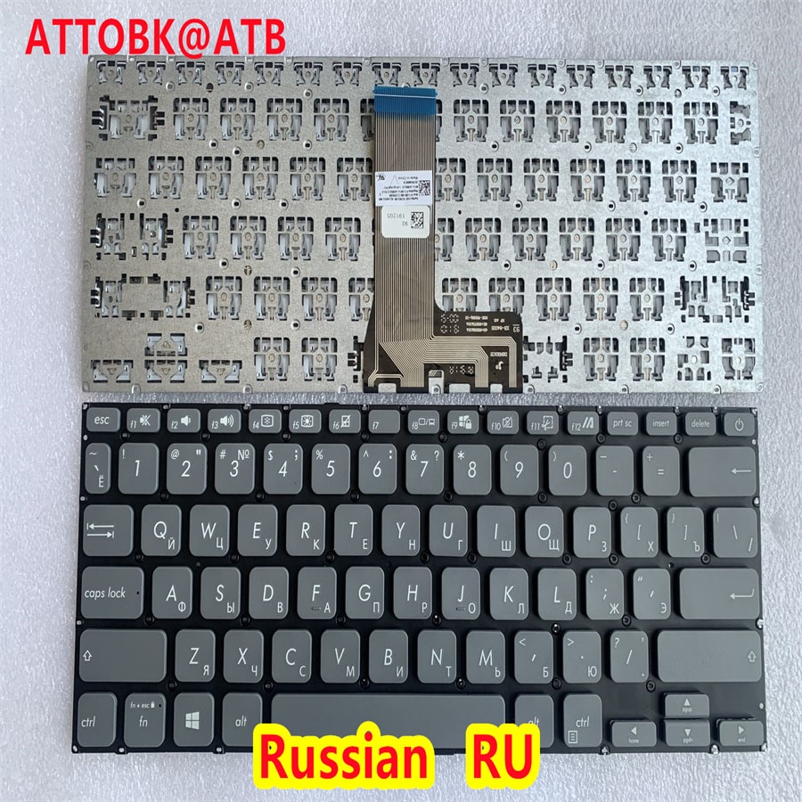 Jual PREORDER New Russian/English Laptop Keyboard For Asus Vivobook ...