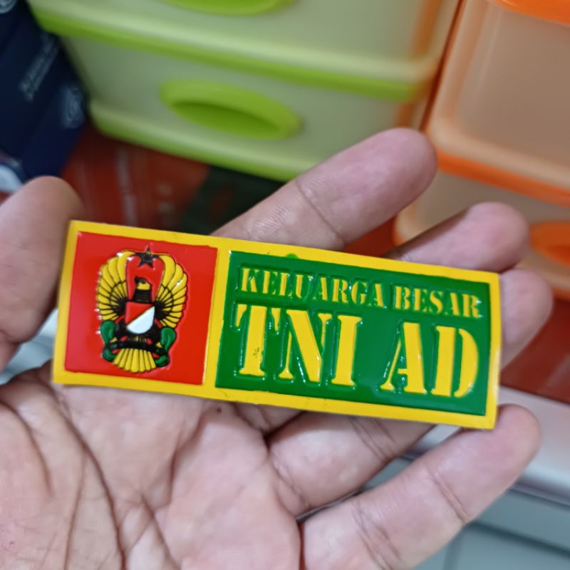 Jual Stiker Tempelan Plat Motor TNI AD | Shopee Indonesia