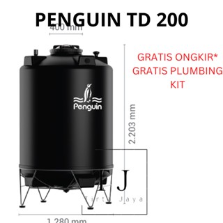 Jual PENGUIN TANDON AIR TD 200 2000 Liter Tandon Kuras Toren Air Tangki ...
