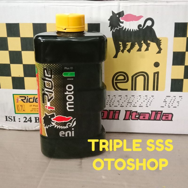 Jual OIL OLI SAMPING ENI 2T AGIP 2TAK 2 TAK 0,7 LITER | Shopee Indonesia