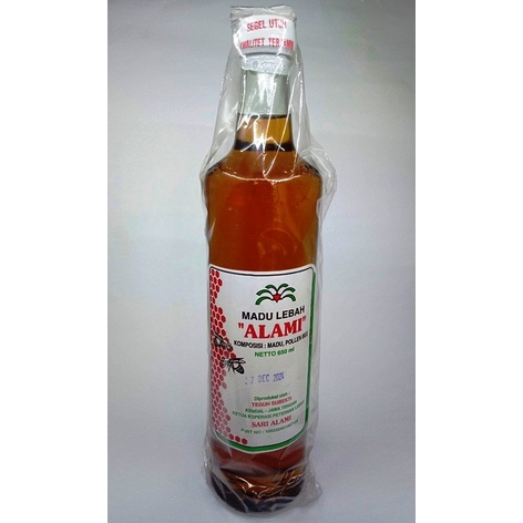 Jual Madu Lebah Alami - Madu & Bee Pollen (650 ml) | Shopee Indonesia