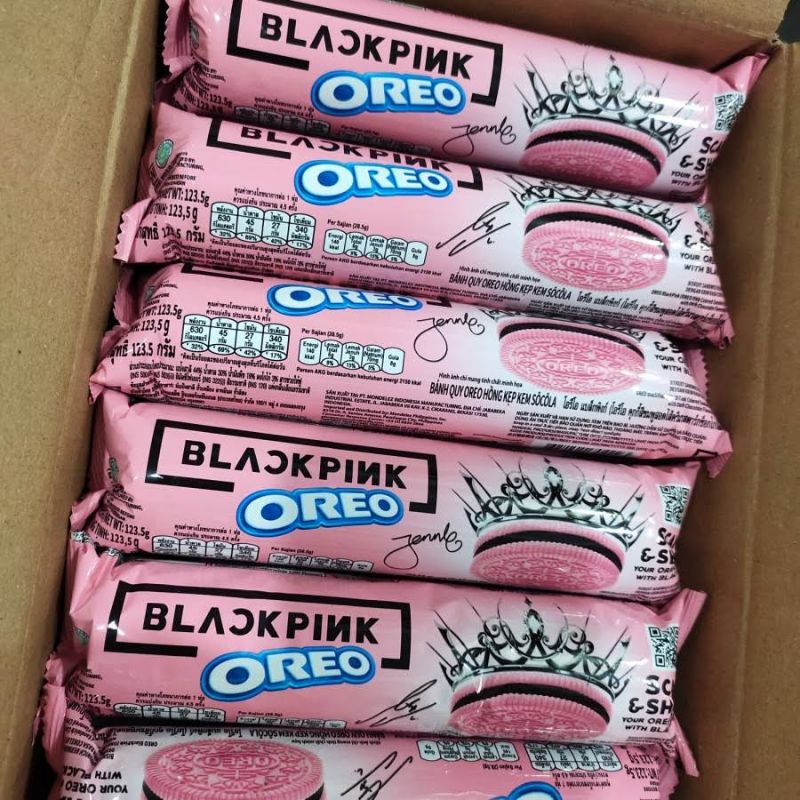 Jual Oreo Blackpink oreo roll original 2pack x 119,6gr | Shopee Indonesia