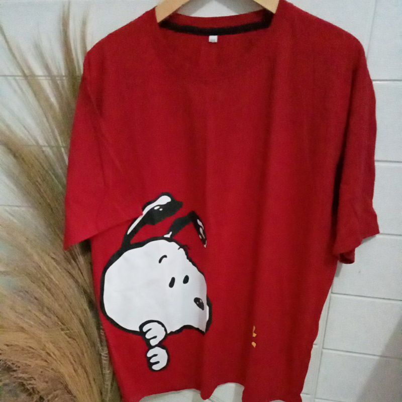 Jual Kaos merah Snoopy (Baru) | Shopee Indonesia Jual Kaos merah Snoopy (Baru) | Shopee Indonesia