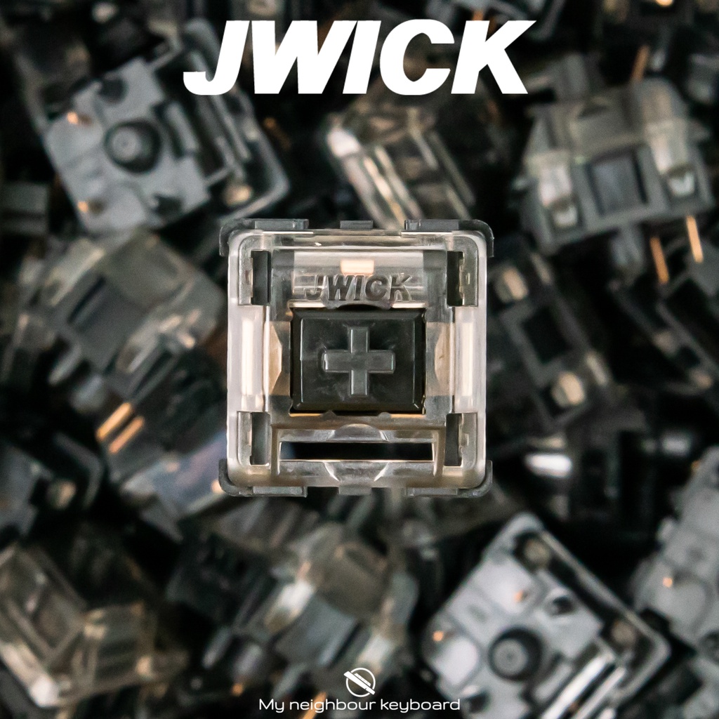 Jual JWICK / JWK Ultimate Black Smokey Linear 5-Pin Switch Mechanical ...