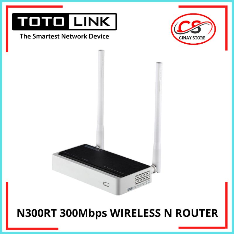 Jual TOTOLINK N300RT Wireless N Router 300Mbps High Speed | Shopee ...
