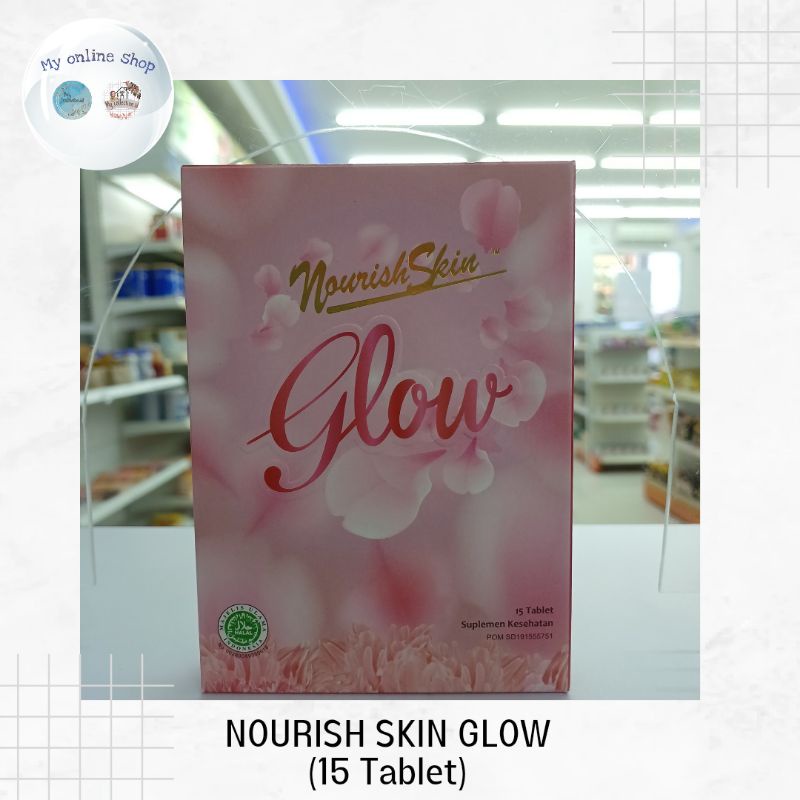 Jual NOURISH SKIN GLOW (15 Tablet) | Shopee Indonesia