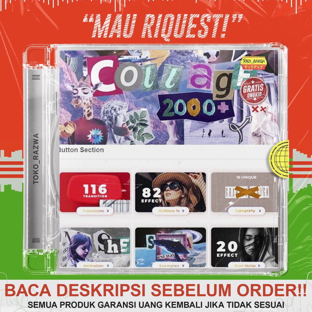 Jual Collage Pack For After Effects - AtomX Extension | Shopee Indonesia