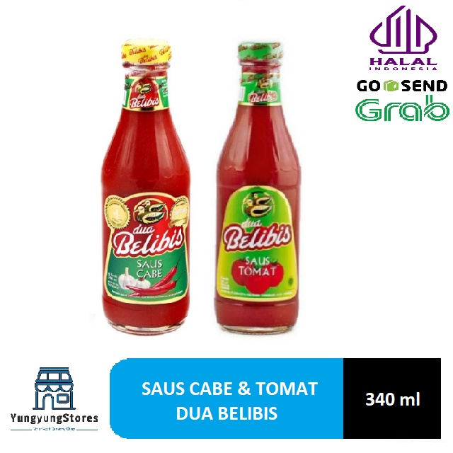 Jual Saus Cabe & Tomat Cap Dua Belibis 340 ml | Shopee Indonesia