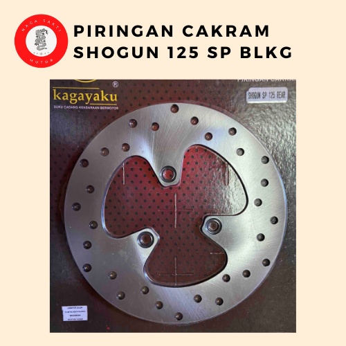 Jual PIRINGAN CAKRAM MOTOR / PIRINGAN DISC BRAKE SHOGUN 125 SP BELAKANG ...