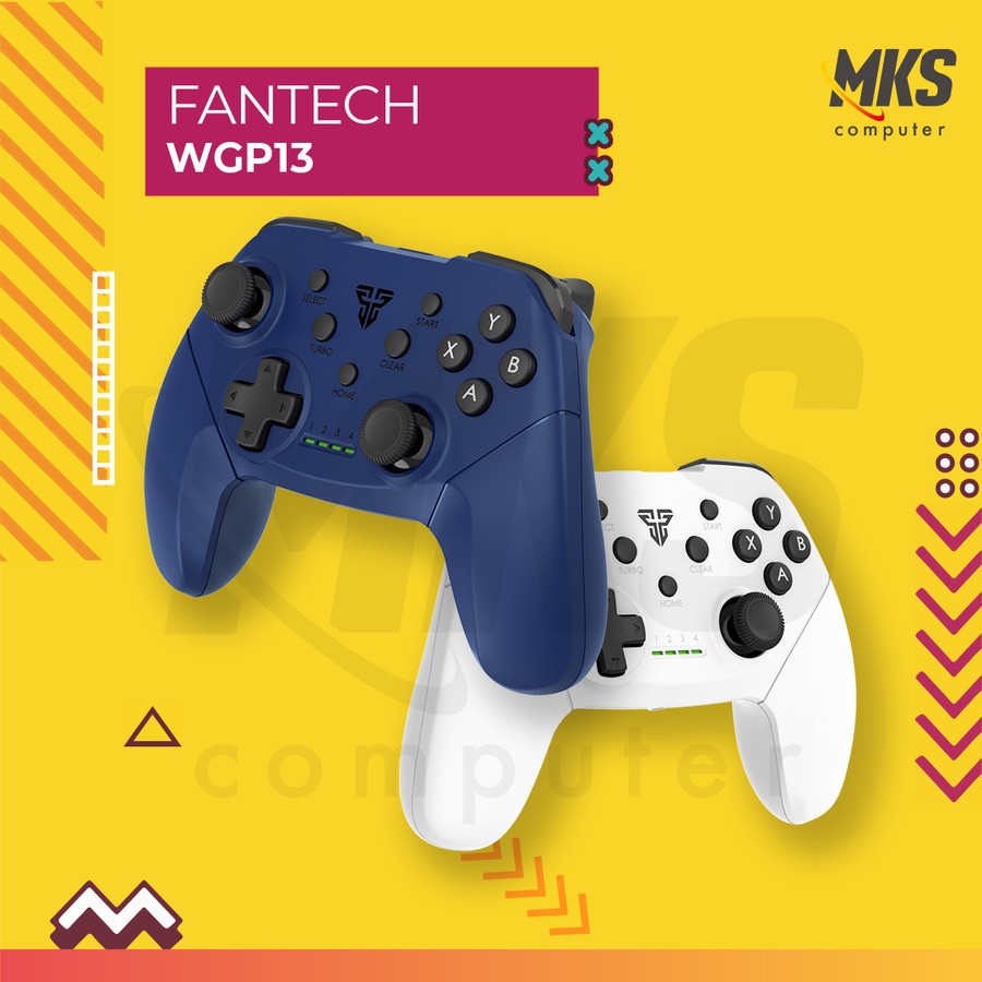 Jual Fantech Wireless Gaming Controller WGP13 Gamepad Joystick USB ...