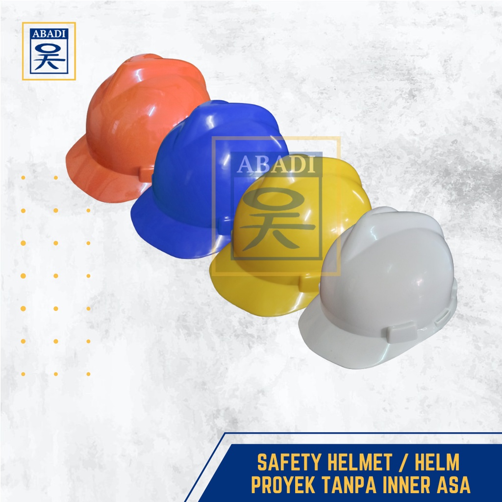 Jual SAFETY HELMET / HELM PROYEK TANPA INNER ASA | Shopee Indonesia