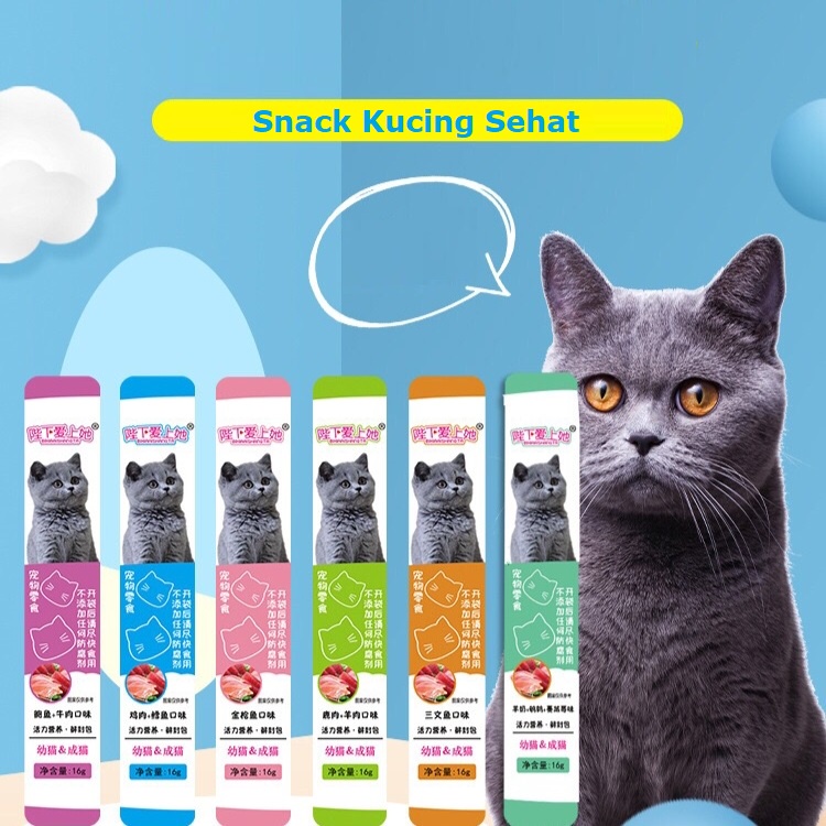 Jual Snack Cemilan Kucing Besar Kecil Makanan Hewan Peliharaan | Shopee ...
