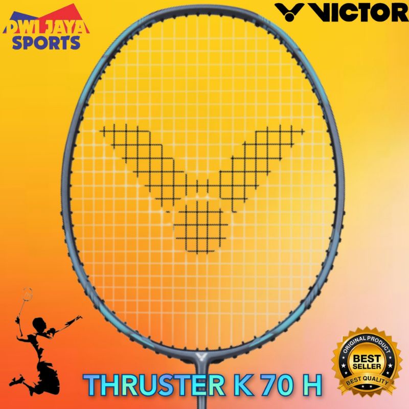 Jual Victor Thruster K 70 | TK-70 H Badminton Racket | Shopee Indonesia