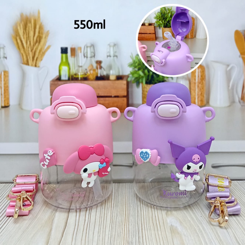 Jual BOTOL MINUM SANRIO MINISO \ BOTOL MINUM ORI | BOTOL MINUM MELODY ...