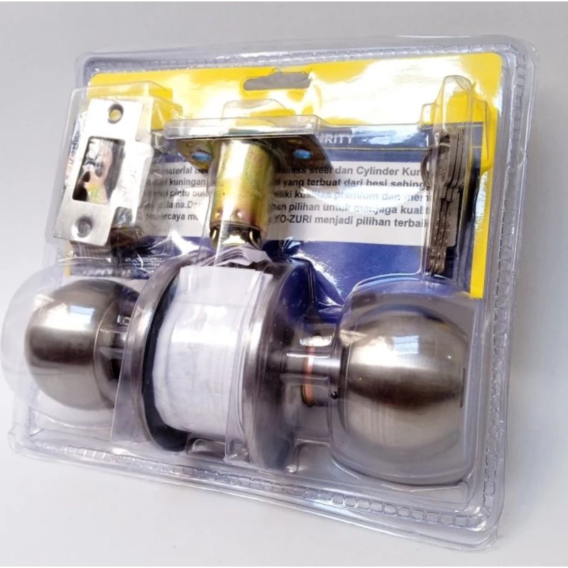 Jual Slot Bulat Selot Kunci Gagang Pintu Door Handle Yozuri | Shopee ...