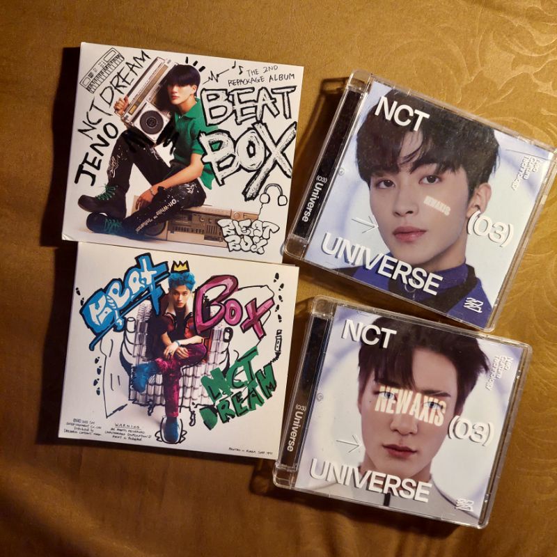 Jual ALBUM ONLY DIGIPACK BEATBOX JEWEL CASE UNIVERSE MARK JENO | Shopee ...