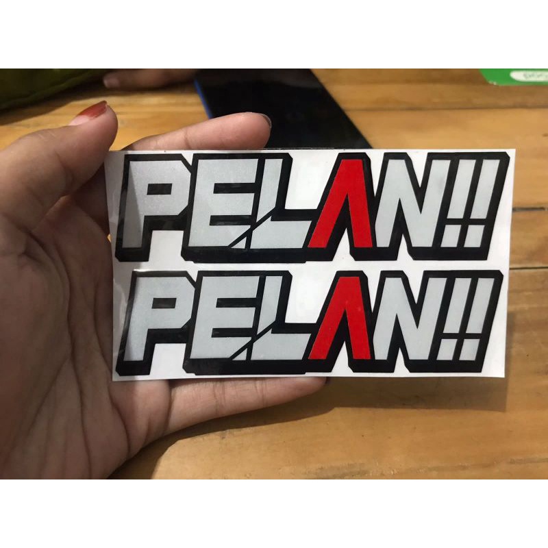Jual sticker PELAN!! murah | Shopee Indonesia