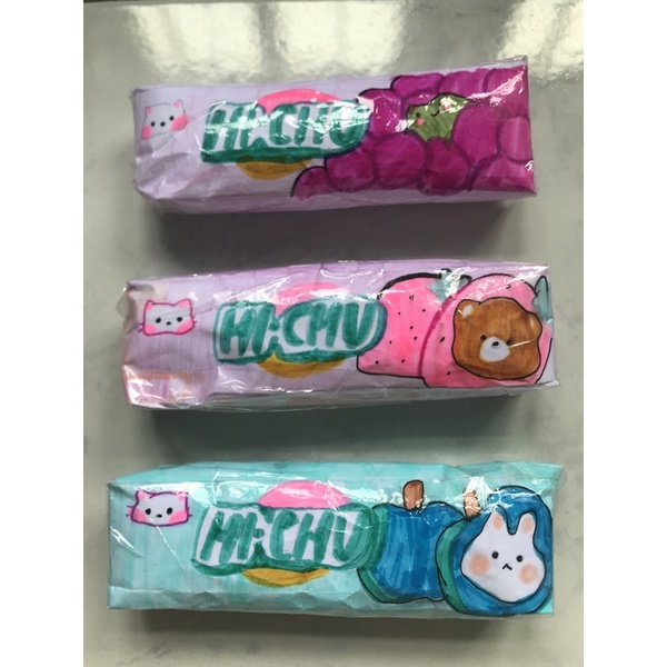 Jual PAPER SQUISHY || HI-CHU GRAPE , STRAWBERRY , GREEN APPLE | Shopee ...