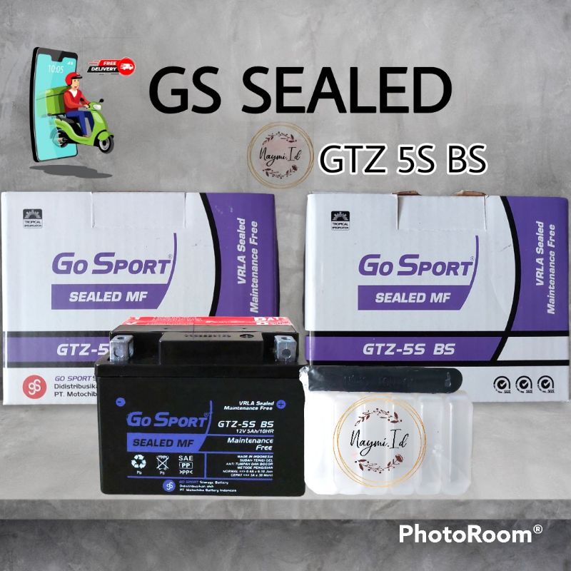 Jual AKI SEPEDA MOTOR Aki Motor Honda Beat GTZ5S GTZ 5S GS Y Accu ...