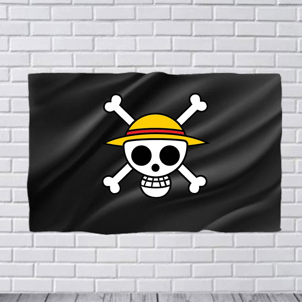 Jual Poster Kain Dinding / Textile Flag / Bendera ANIME - ONE PIECE ...