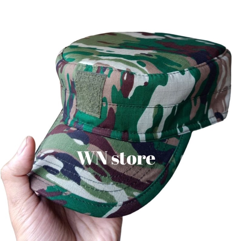 Jual TOPI PET PDL LORENG NKRI SRITEK | TOPI PET KASAD BAHAN SRITEX/TOPI ...