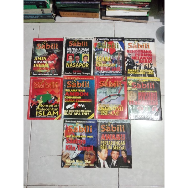 Jual majalah islam sabili meniti jalan menuju mardhotillah | Shopee ...