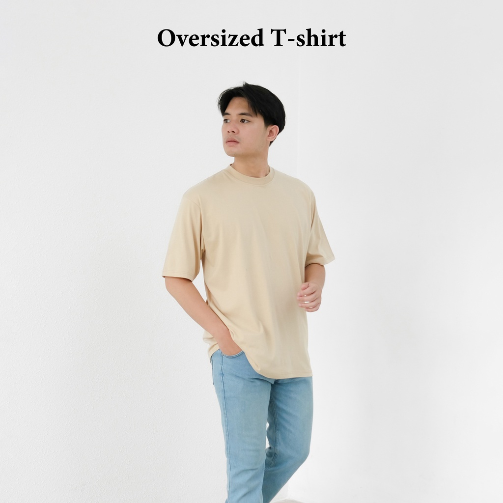 Jual RUSSEN STUDIOS Kaos Polos Oversized - Oversized T-shirt Premium | Shopee Indonesia