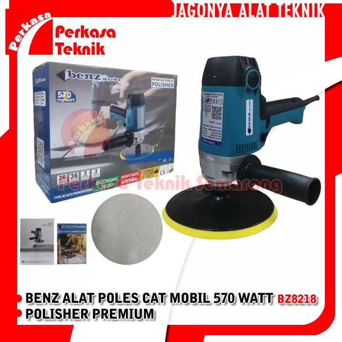 Jual ALAT POLES CAT MOBIL 7" BENZ BZ8218 POLISHER 7 INCH PREMIUM 570 ...
