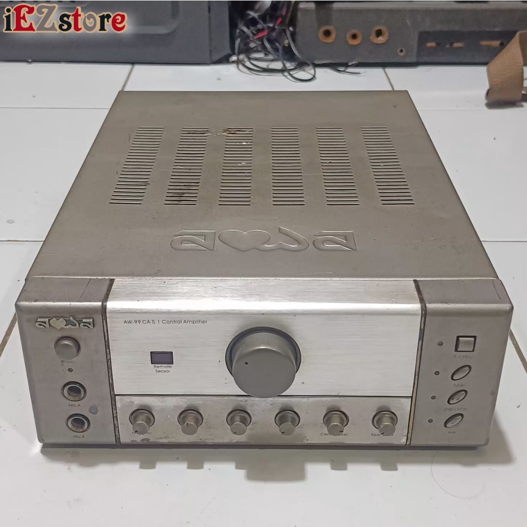Jual Amplifier AOWA AW-99 CA 5.1 japan normal original | Shopee Indonesia
