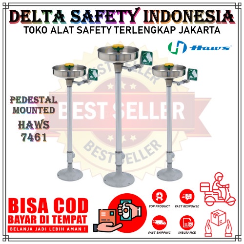 Jual Alat pencuci mata HAWS eyewash / face wash eye pedestal mounted ...