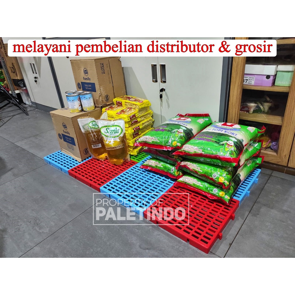 Jual Tatakan Plastik Palet Plastik Untuk Gudang, Apotik, Rumah Sakit ...