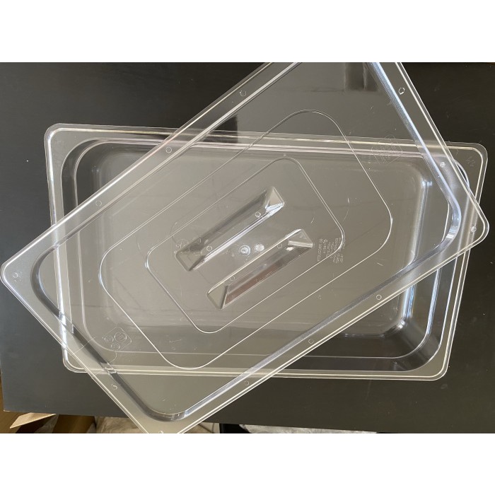 Jual Food pan polycarbonate 1/1 10cm + tutup insert gastronom chafing ...
