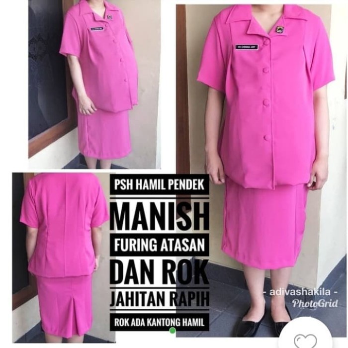 Jual seragam psh bhayangkari pendek hamil | Shopee Indonesia