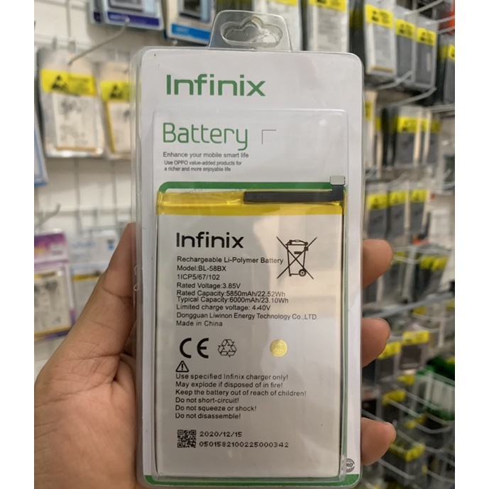 Jual Baterai Batre Battery Infinix Hot 10 Play Batre Infinix Hot 9 Play ...