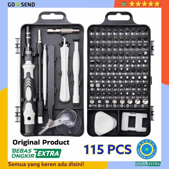 Jual Obeng Laptop Set Alat Servis Hp Full Set Obeng Service Komputer ...