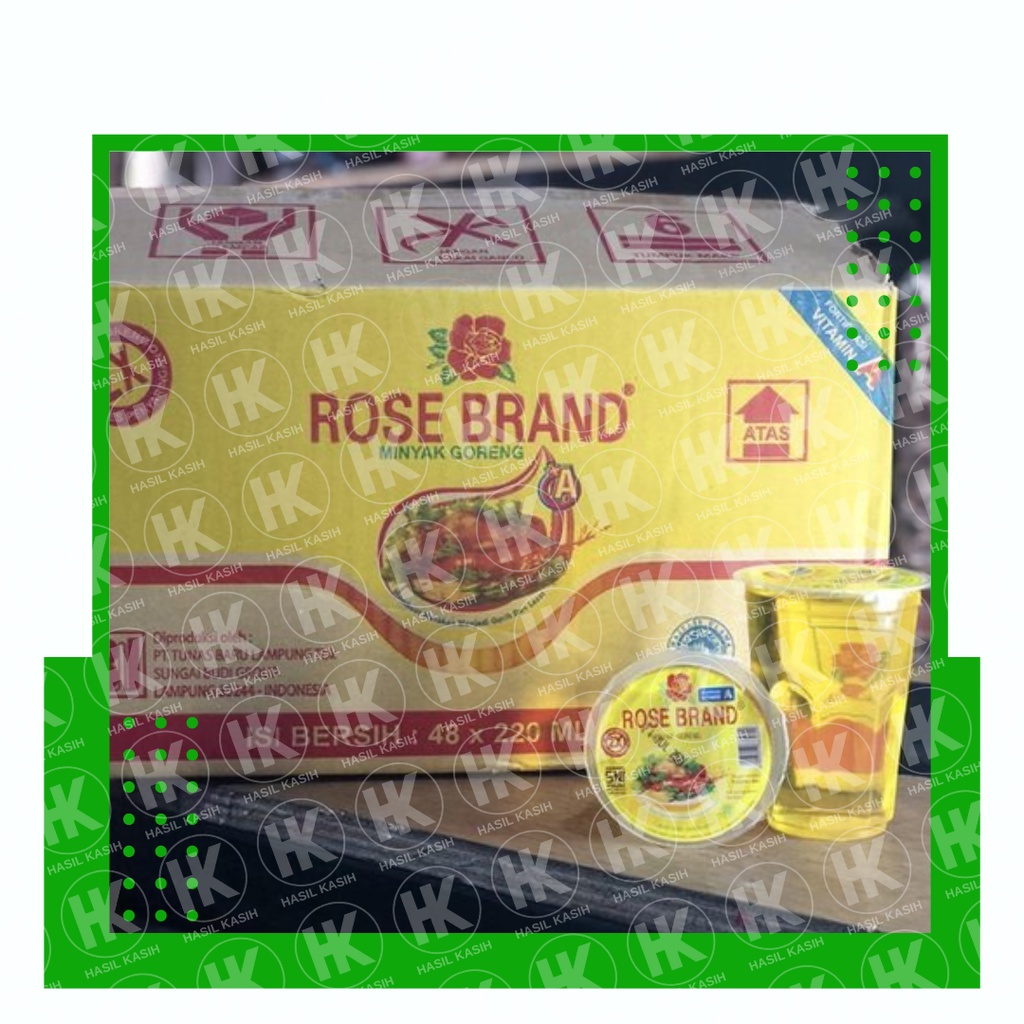 Jual Minyak Rose Brand Gelas (1 Dus) | Shopee Indonesia
