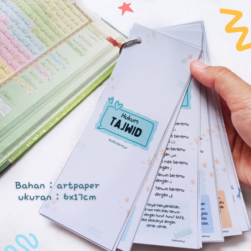Jual FLASH CARD HUKUM TAJWID | Shopee Indonesia