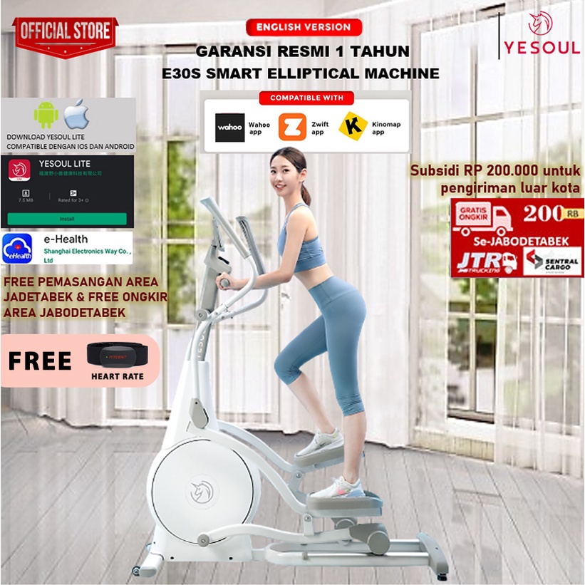 Jual Yesoul E30S Smart Elliptical Machine | Shopee Indonesia